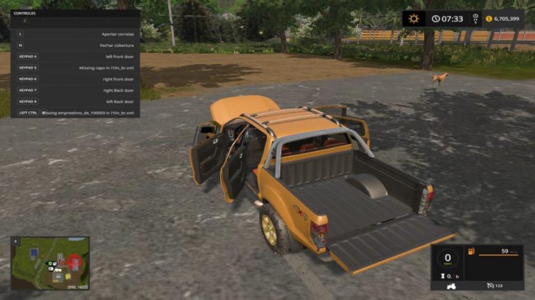 Ford Ranger XLT 2017 4x4 – FS17 mod