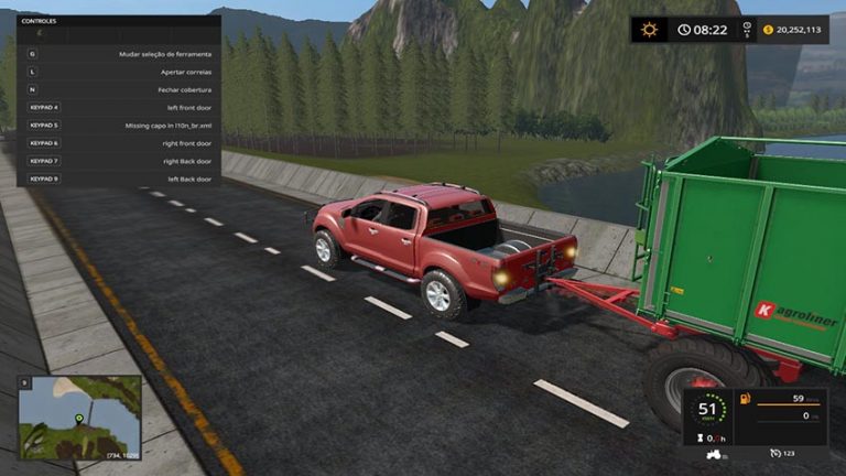 Ford Ranger XLT 2017 4x4 – FS17 mod