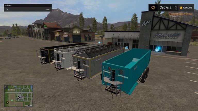 Spannraft Stapel Dolly Mulde v 1.0 – FS17 mod