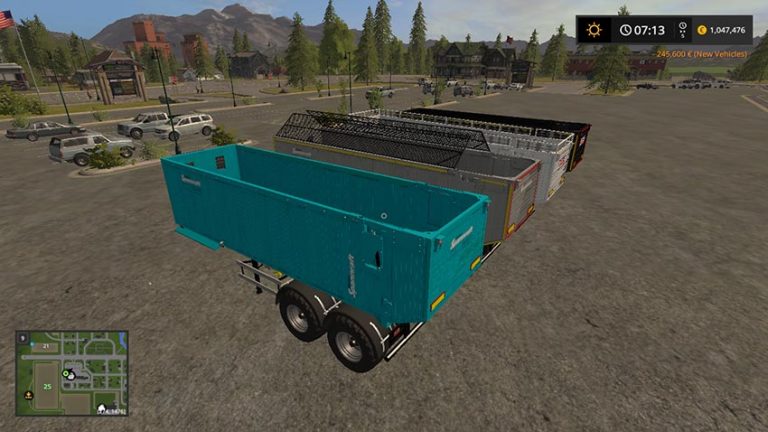 Spannraft Stapel Dolly Mulde v 1.0 – FS17 mod