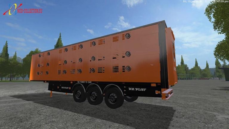 Van der Vlist Trailer pack v 2.0 – FS17 mod