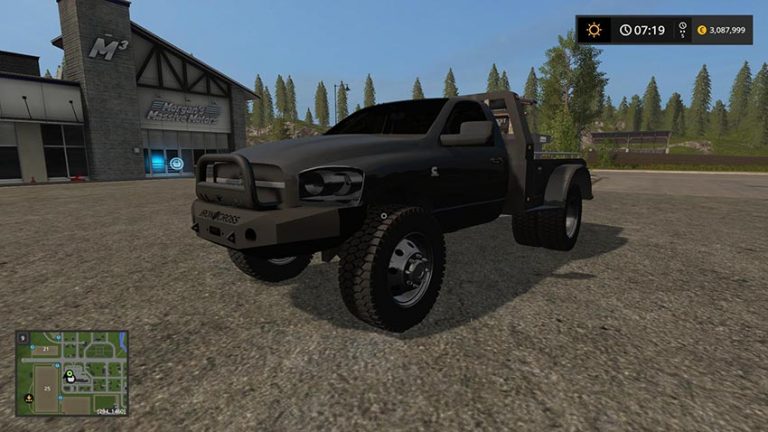 2008 Dodge Ram Flatbed edit v 1.0 – FS17 mod