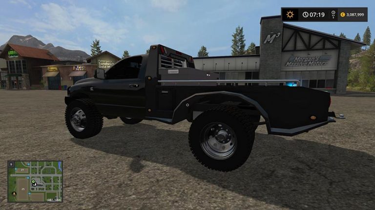 2008 Dodge Ram Flatbed edit v 1.0 – FS17 mod