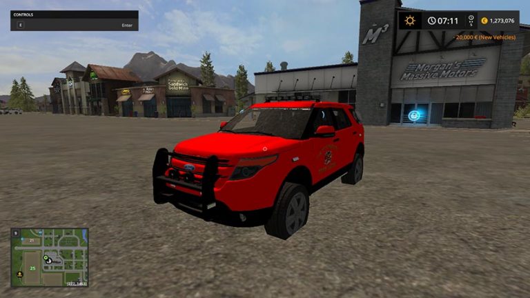 Fire trucks idk v 1.0 – FS17 mod