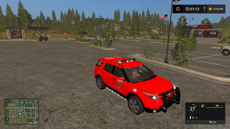 Fire trucks idk v 1.0 – FS17 mod