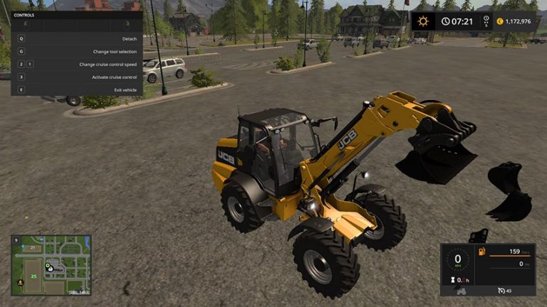 JCB TRACTOPELLE 4CX Tractors final – FS17 mod