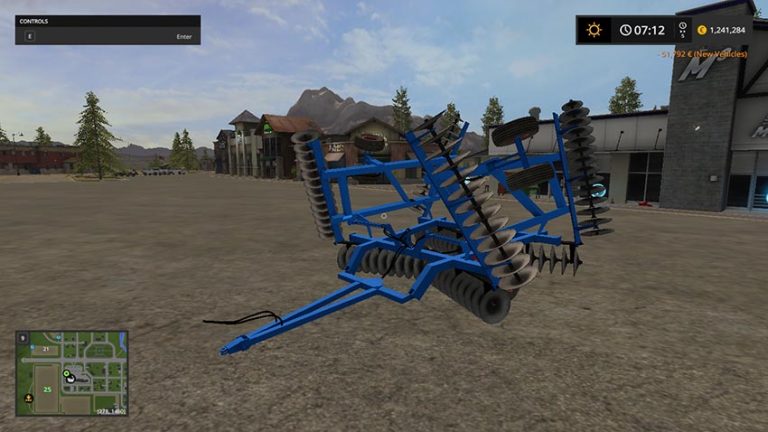 Ford Disc 242 v 1.0 – FS17 mod