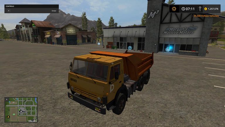 KAMAZ 55111 v 1.0 – FS17 mod