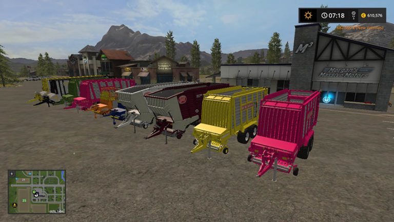 Loader Wagons – FS17 mod