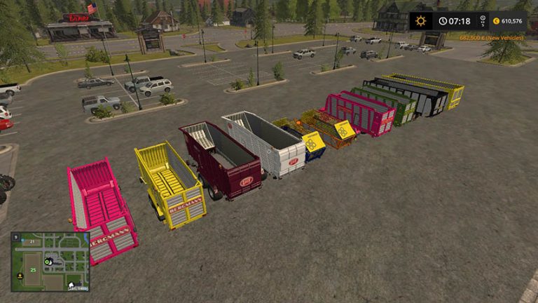 Loader Wagons – FS17 mod