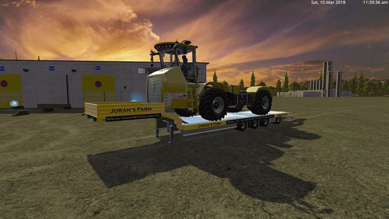 Low Loader with MB Arocs v 1.0 – FS17 mod