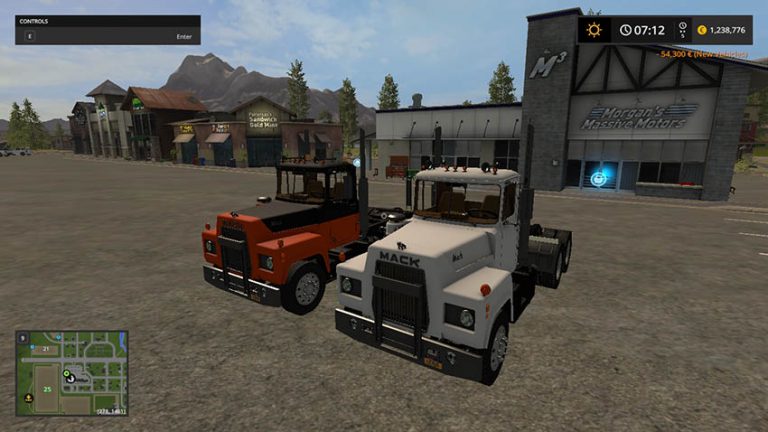 Mack Semi v 1.1 – FS17 mod