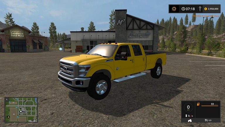 2014 Ford f350 v 1.0 – FS17 mod