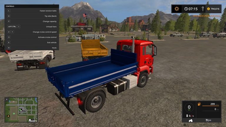 Man TGS Tipper Truck Pack v 1.0 – FS17 mod