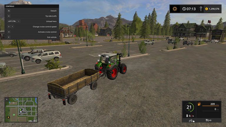 OLD DOMESTIC TRAILER v 1.0 – FS17 mod