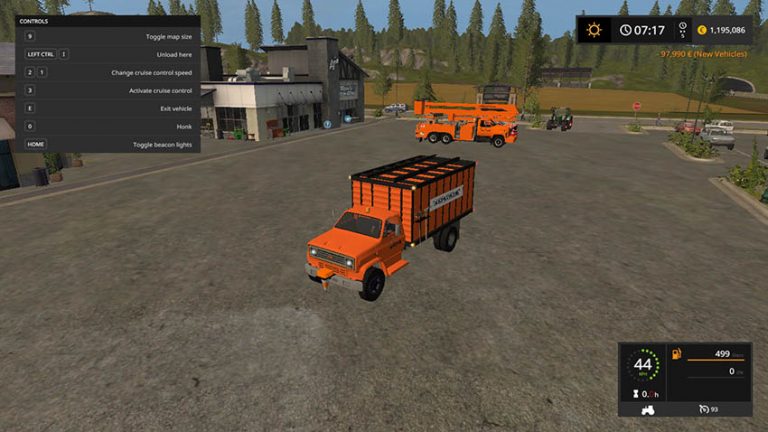 Asplundh Tree Trucks Pack v 2.4.7 – FS17 mod