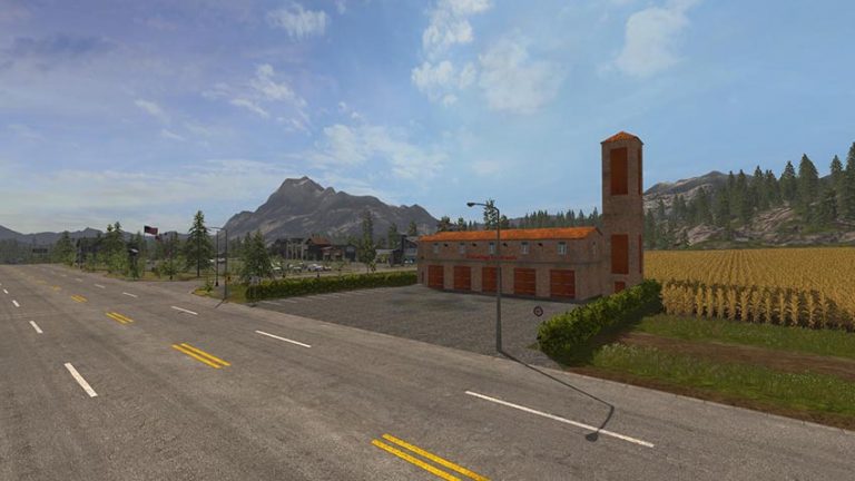 Firestation placable v 1.0 – FS17 mod