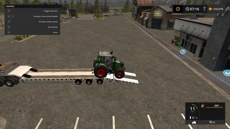 Gal Low Loader v 1.0 – FS17 mod