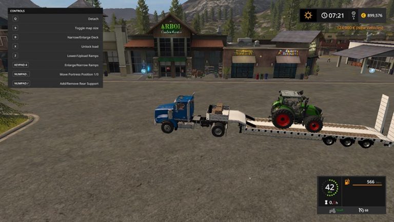 Gal Low Loader v 1.0 – FS17 mod