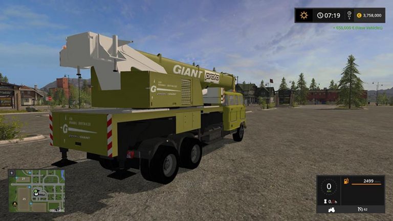 IFA W50 Kran v 1.0.2 – FS17 mod