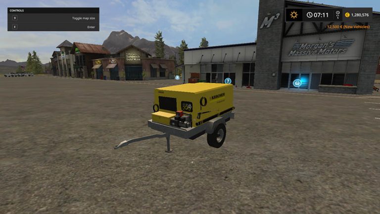 Kaercher Mobile HPW v 1.0 – FS17 mod