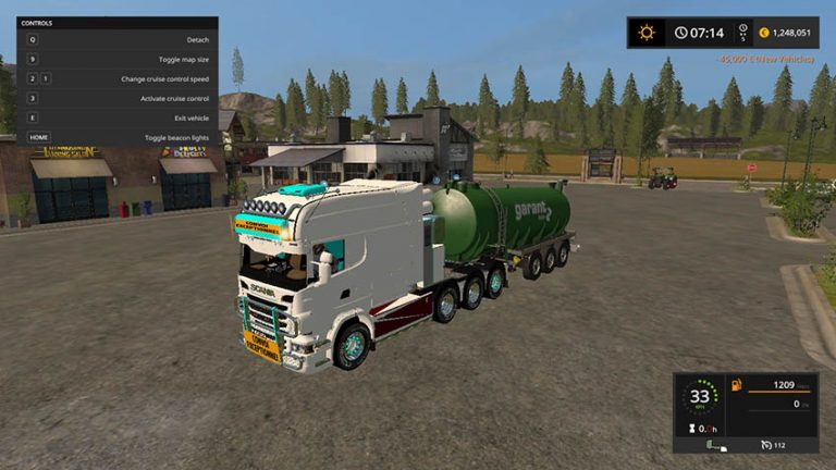 Scania Longline v 1.0 – FS17 mod