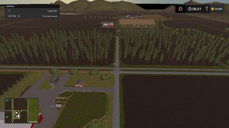 Michigan map update release v 1.0 – FS17 mod