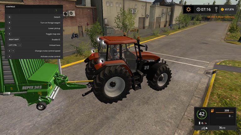 New Holland TM Series (175/190) v 1.0 – FS17 mod