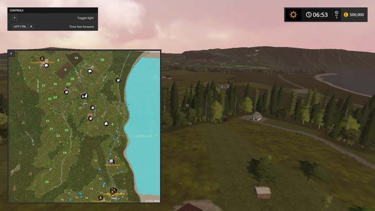 Holzer Map v 1.3 – FS17 mod