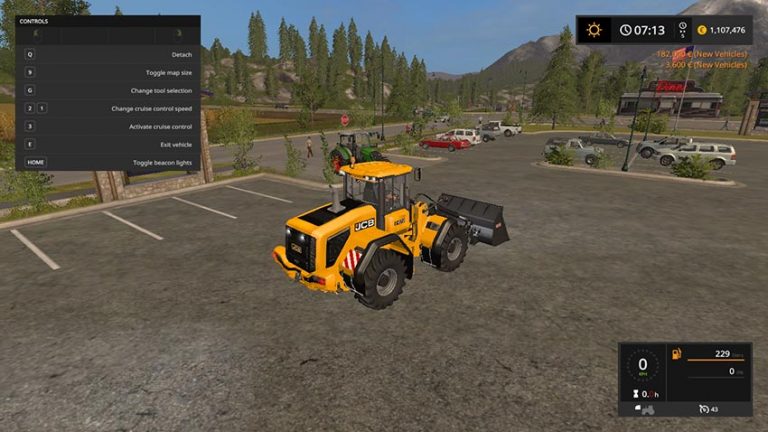 JCB 435S 2018 v 1.0 – FS17 mod