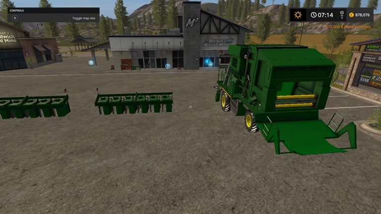 John Deere 7760 Cotton Picker fixed Final – FS17 mod