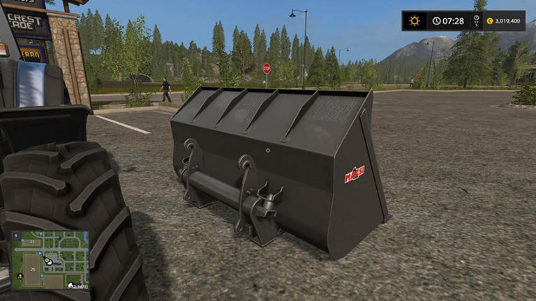 Large Bucket v 1.0 – FS17 mod