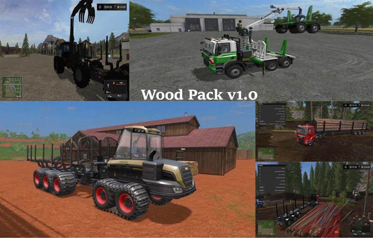 Wood Pack v 1.0 – FS17 mod