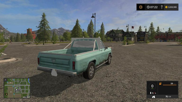 Pickup med D24 v 1.0 – FS17 mod
