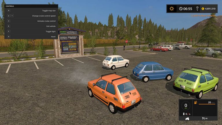 Fiat 126p v 1.0 – FS17 mod
