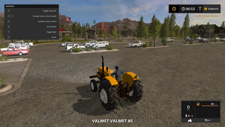 Valmet 85id v 1.0 – FS17 mod
