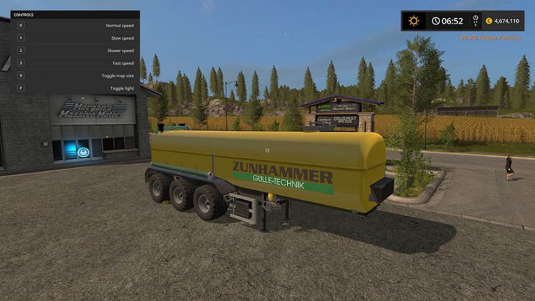 Zunhammer Zubringer v 1.1 – FS17 mod