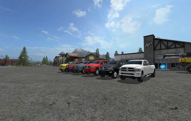 Dodge Ram 3500 Customizable v 1.5 – FS17 mod