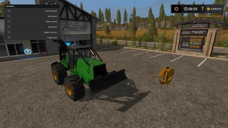Grapple Skidder v 1.0 – FS17 mod