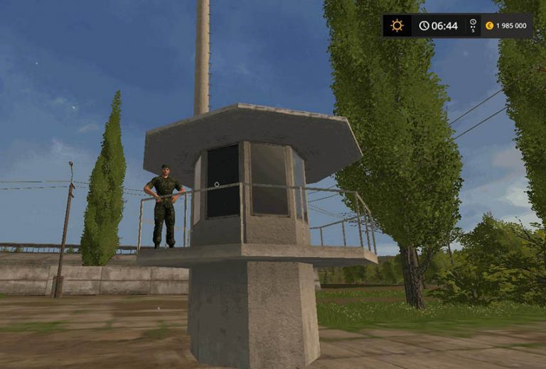 Guard post v 1.0 – FS17 mod