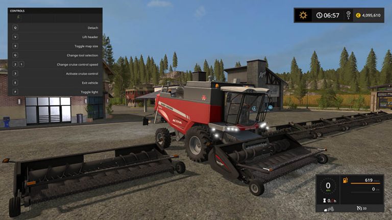 MacDon PW8 v 1.0 – FS17 mod