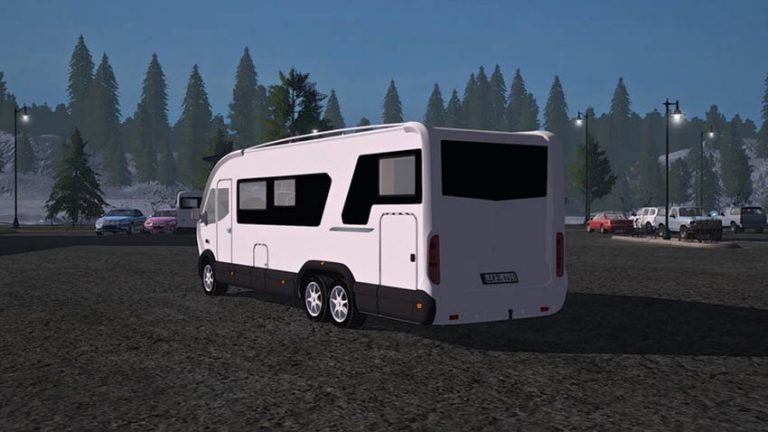 Motorhome with Interior V 1.0 [MP] – FS17 mod