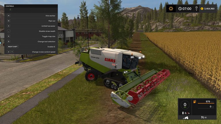Claas Lexion 600 Full Pack v 1.0 – FS17 mod