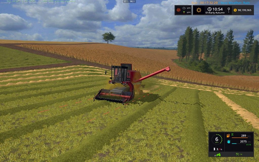 DryGrass Mower v 1.0 – FS17 mod