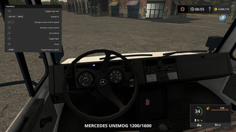 Mercedes Unimog U1200/U1600 v2.0 MR Edition – FS17 mod