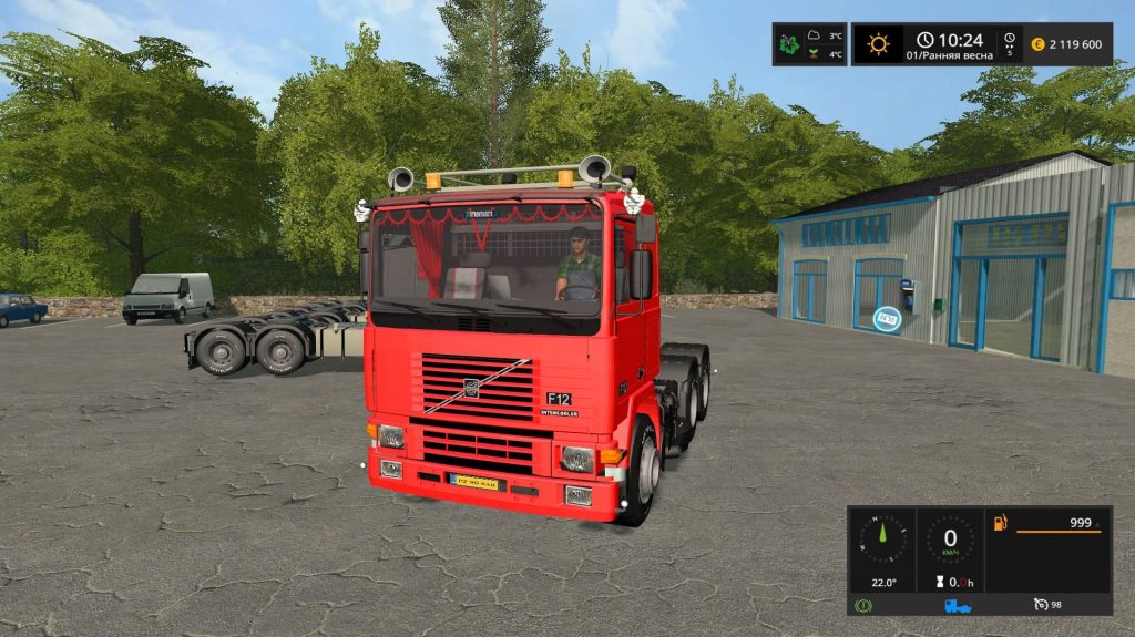 Volvo F12 6x4 v 1.0 – FS17 mod
