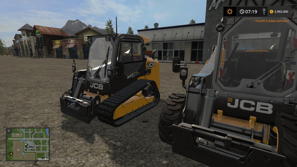 JCB Skidsteer with Weight v 1.1.5.5 – FS17 mod