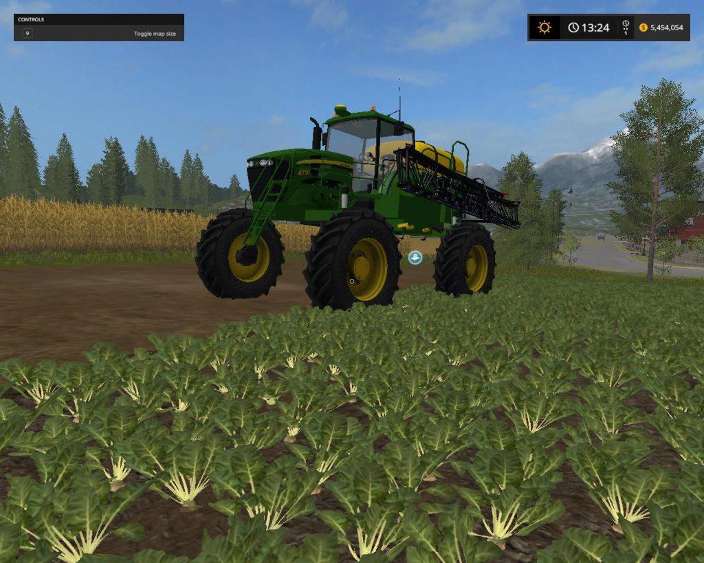 John Deere 4730 Sprayer v 1.0 – FS17 mod