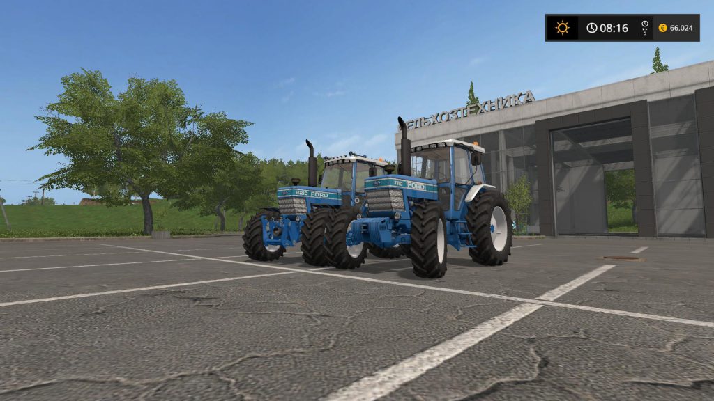 FORD 8210 AND 7710 V1.0 – FS17 mod