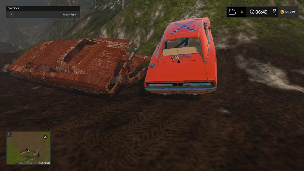 GENERAL LEE 1969 DODGE CHARGER V1.0 – FS17 mod